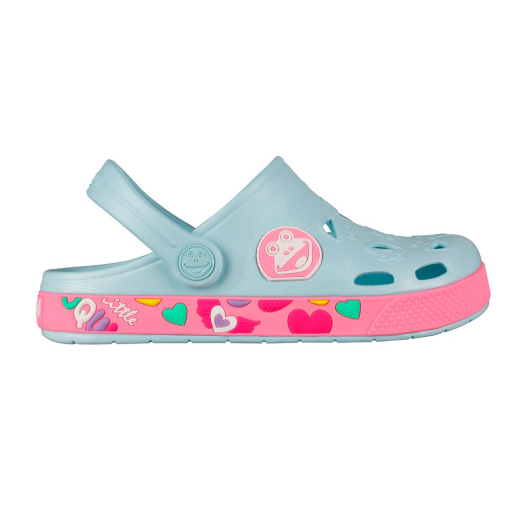 Coqui Froggy 8802 Pastel blue/Dk. Pink – Sporting Line - Chile